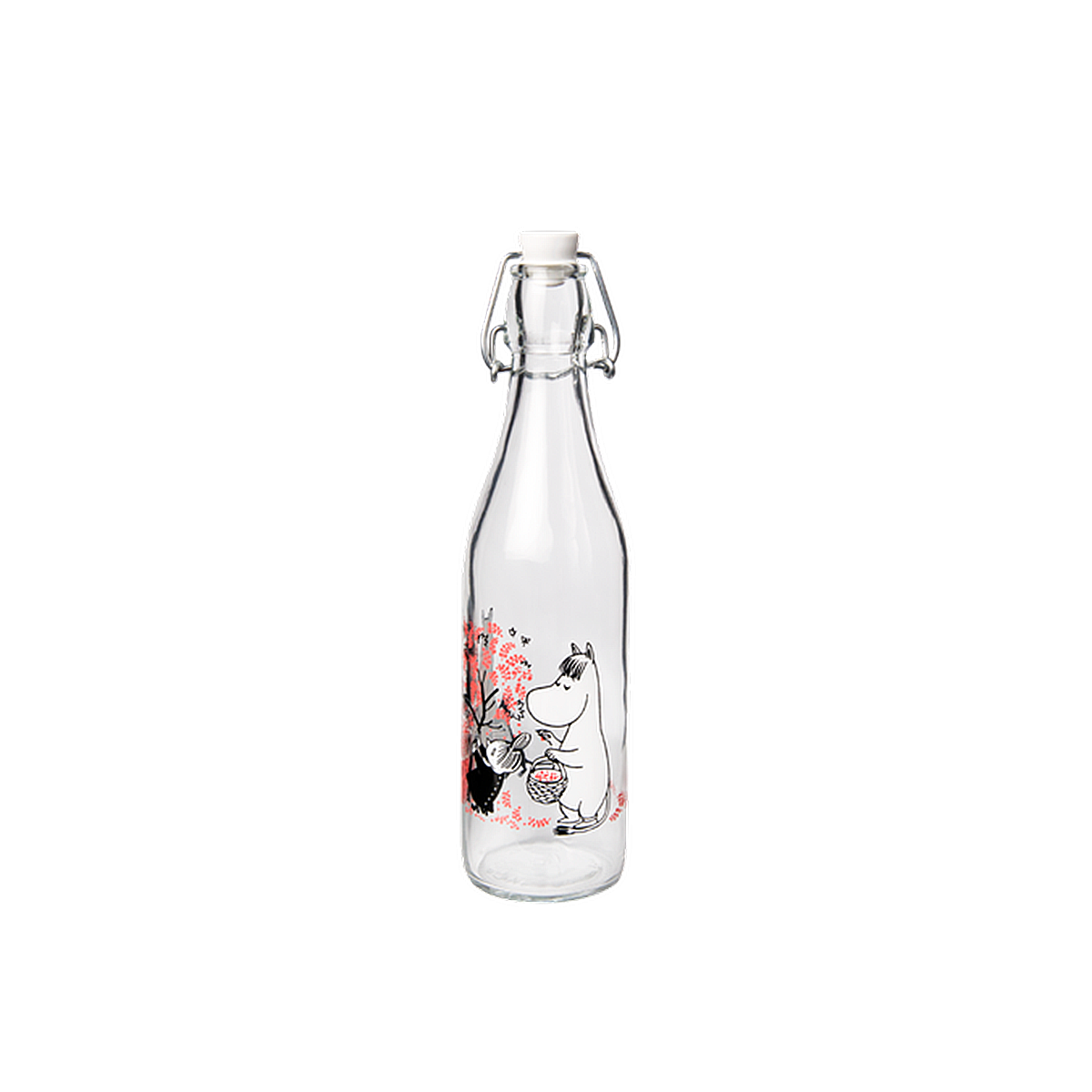 Glasflasche "Berries, 0,5L", red von Muurla – designforum