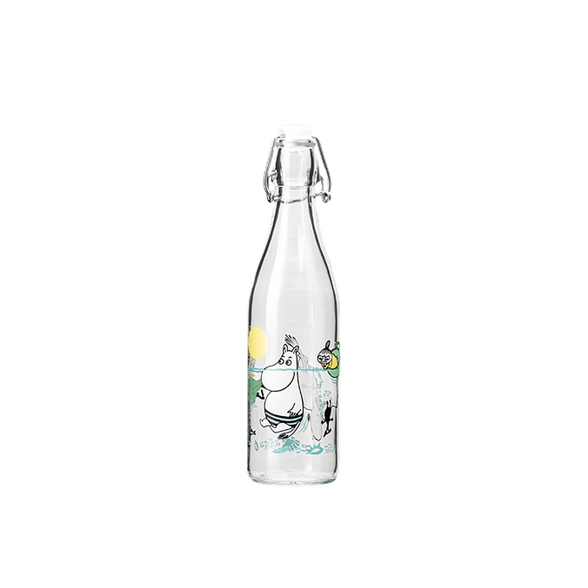 Glasflasche "Fun in the water, 0,5L" von Muurla – designforum